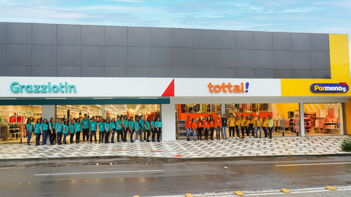 Grupo Grazziotin reinaugura suas três lojas na Rua do Acampamento